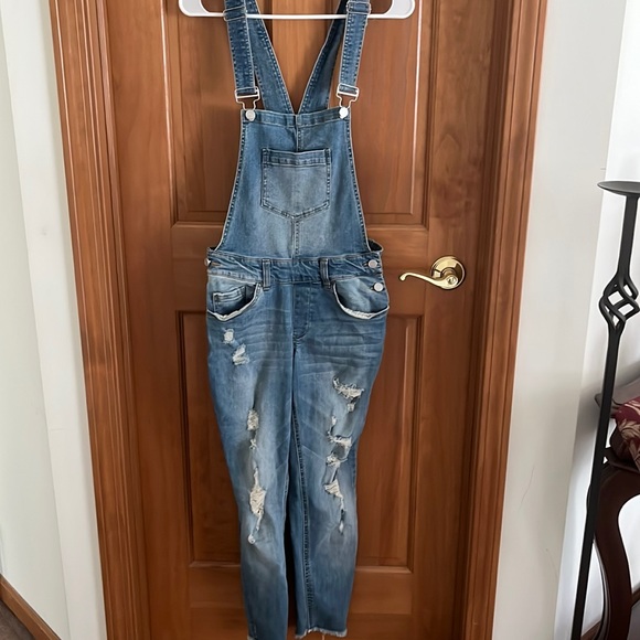 refuge | Jeans | Refuge Denim Ripped Overalls | Poshmark